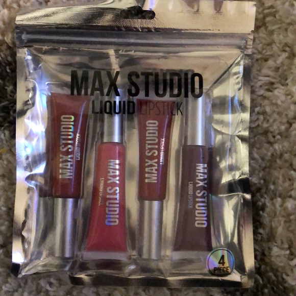Max Studio | Makeup | Max Studio Liquid Lipstick 4 Pc Set New Sealed ...